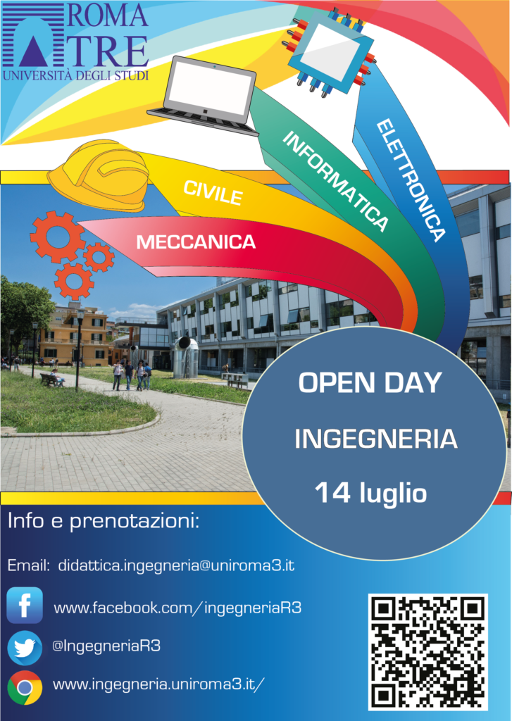 Open Day Ingegneria 2017 - Università Roma Tre