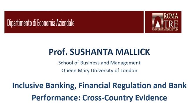 Inclusive Banking, Financial Regulation and Bank Performance: Cross ...