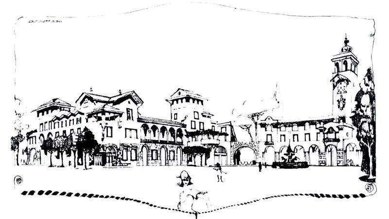 Mostra Città Giardino Aniene _ La Piazza - Dipartimento di Architettura