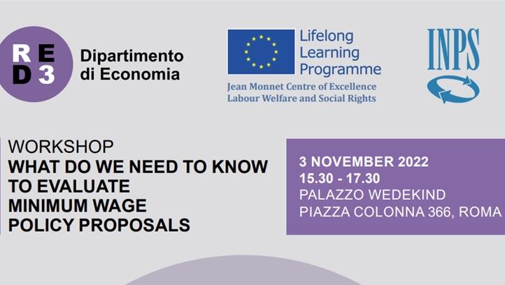Workshop “What do we need to know to evaluate minimum wage policy ...
