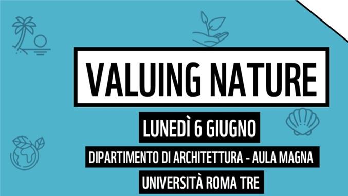 Valuing Nature - Dipartimento di Architettura